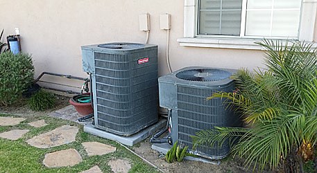 Air Conditioning Condensers Photos, Los Angeles CA